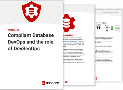 Compliant Database DevOps resources from Redgate